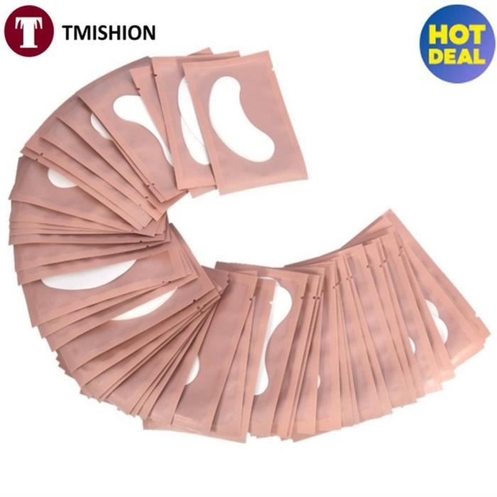 TMISHION Extension de Cils Patch 50 Paires/Set Patch Hydrogel Pour ...