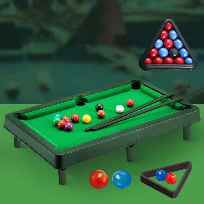 Mini Table de Billard | Mini billard de table noir - vert pour l ...