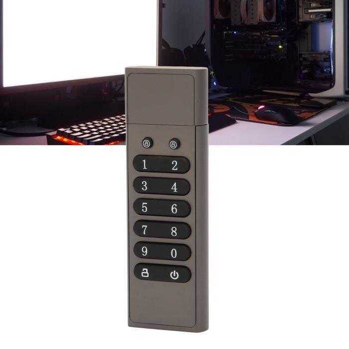 Clé USB cryptée VVIKIZY - USB3.1 100Mo/s - 128Go/32Go - Sécurité et ...