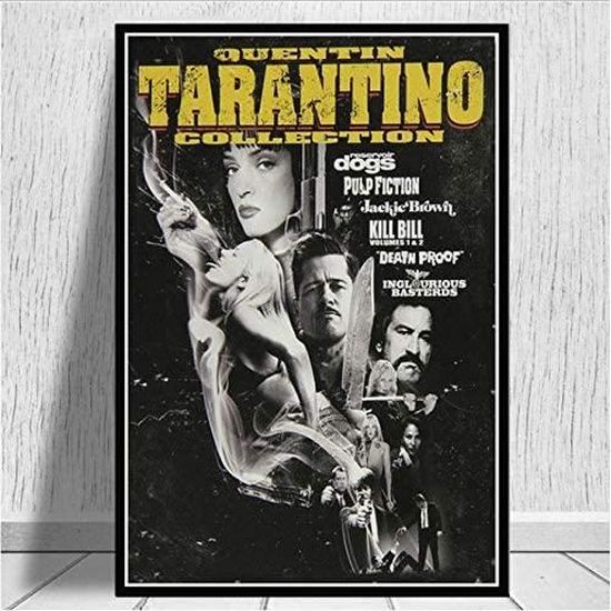 Pulp Fiction Fight Club Vintage Classic Movie Poster and Prints Art ...