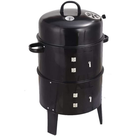 Baril Grill Portable - BBQ en Fonte - Barbecue Au Charbon De Bois pour ...
