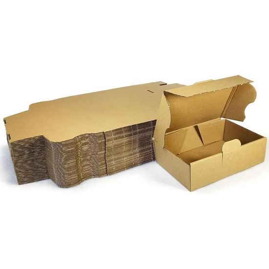 Lot de 10 cartons Maxikartons DHL - 160 x 110 x 50 mm (MB 1 - DIN A6 ...