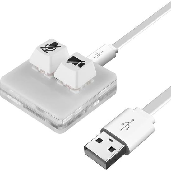 Usb Zoom Meeting Mute Button Pour Windows, Démarrer-Arrêter La Vidéo ...