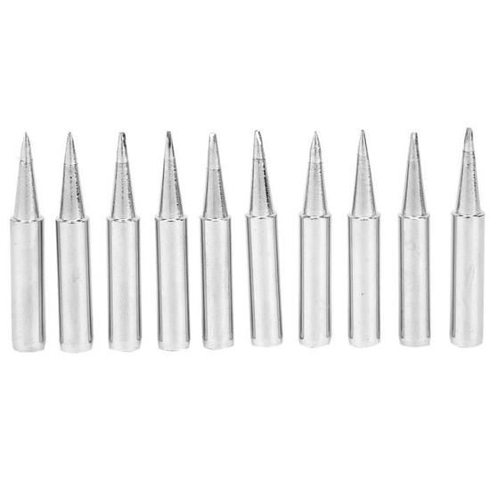 Pointe de fer à souder Pointes de Fer à Souder 10Pcs Tip Fer à Souder ...