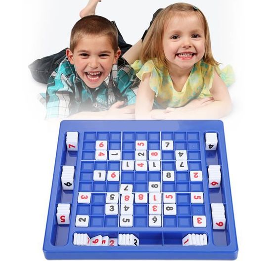 Vvikizy Jeu de nombres Sudoku Sudoku – jeu de Table avec cubes de ...