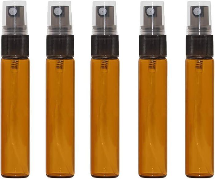 10 Pièces Verre Ambré Flacon Vaporisateur Vide Bouteille Spray ...