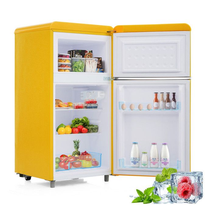 Réfrigérateur 72 litres 51L+21L, réfrigérateur à double porte avec ...