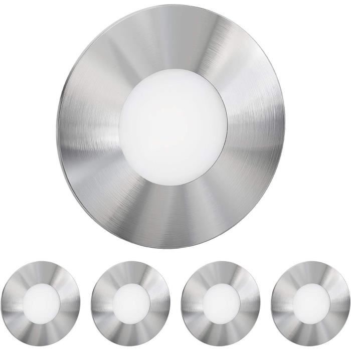 Lampe D'Escalier-Murale Led Fex Pour L'Intérieur Et L'Extérieur, Ronde ...