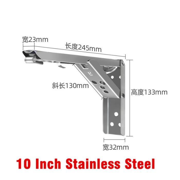 Banc de table mural réglable,angle de pliage triangulaire,étagère de ...