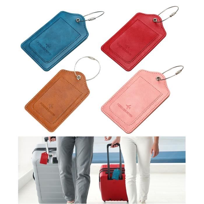 Étiquette Bagage,Étiquettes Identification de Valise Avion,Porte ...