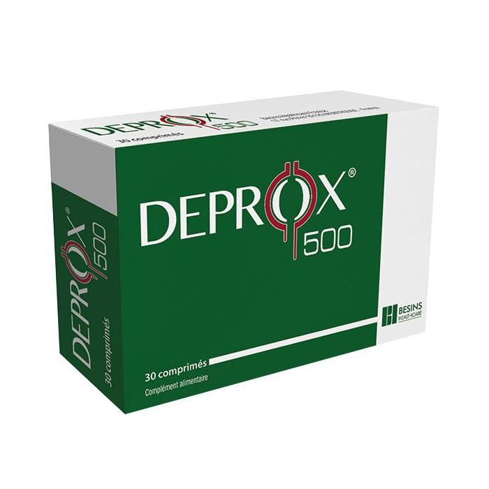 Besins Deprox 500 Boîte de 30 comprimés - Cdiscount Santé - Mieux vivre