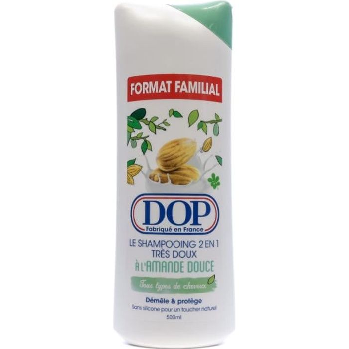 Shampooing 2 en 1 très doux à l'amande douce Dop 500ml - Cdiscount Au ...