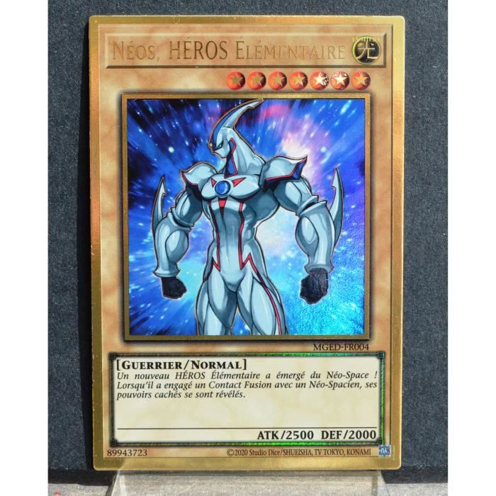Carte Yu Gi Oh Mged Fr004 Néos HÉros Élémentaire 2ed Neuf Fr Cdiscount Jeux Jouets