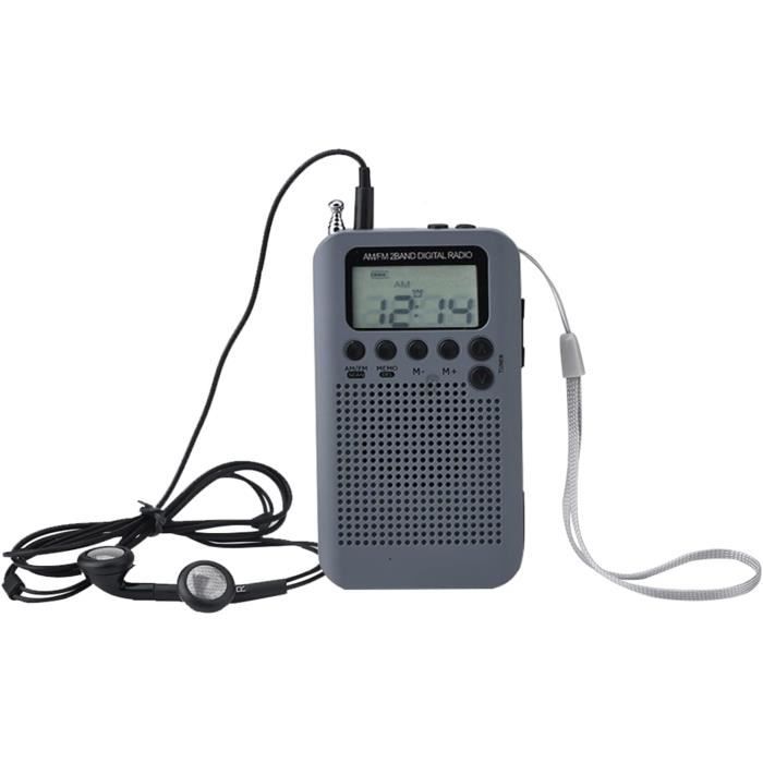 Radio Numérique De Décodage Am-Fm-Mini Radio Portable - Syntonisation ...