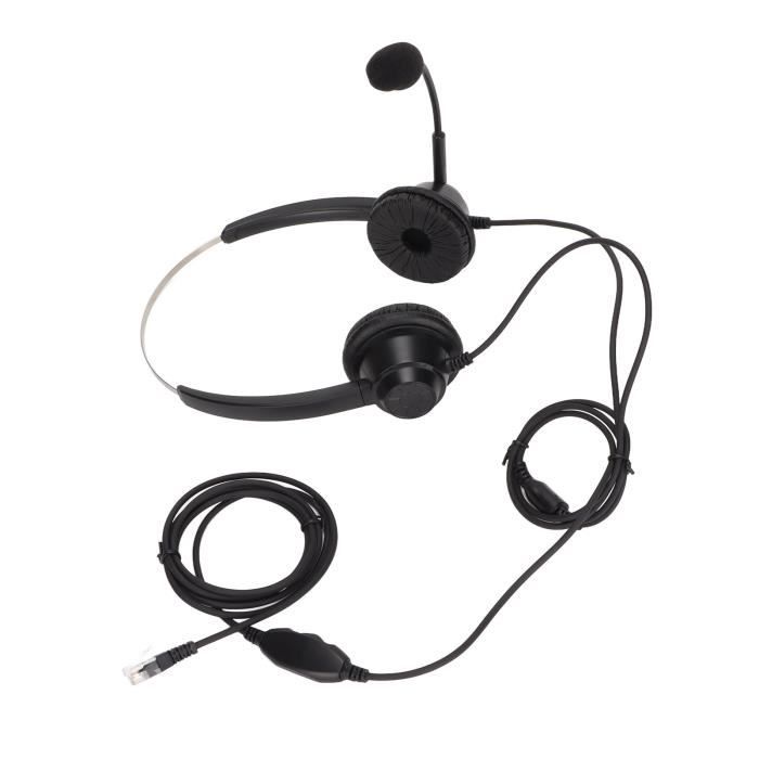Casque d'entreprise - DRFEIFY - H360D-RJ9-VA - Antibruit - Filaire ...