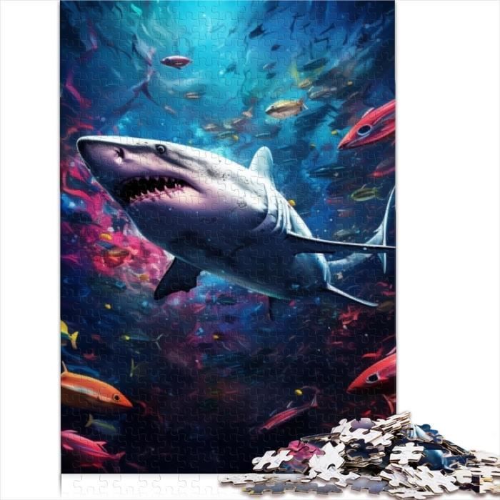 Puzzles Animaux Marins Puzzle 1000 Pièces Pour Adultes Puzzle En Bois ...