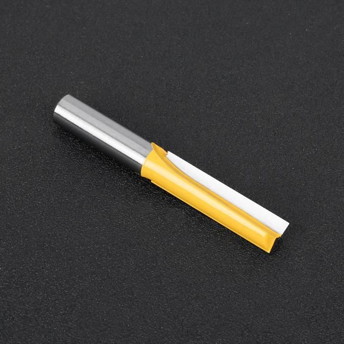 EJ.life Mèche de routeur à bois Foret de Routeur Droit Coupe de ...