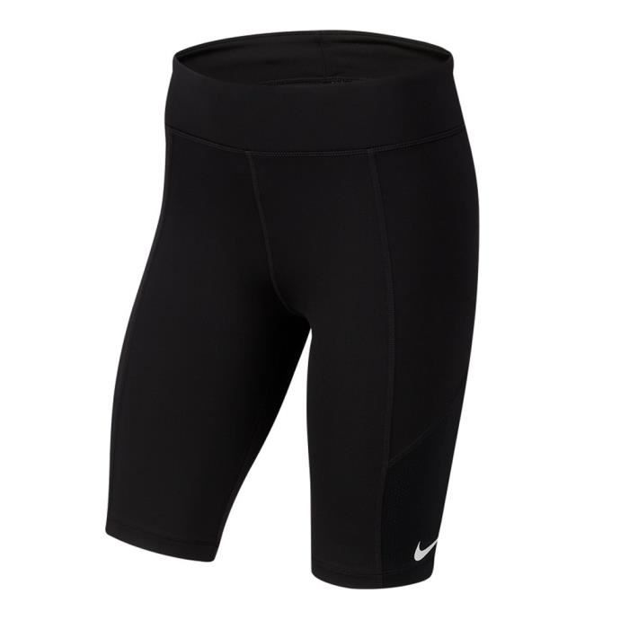 Short Cycliste Noir Fille Nike Trophy Bike Black - Cdiscount Prêt-à-Porter