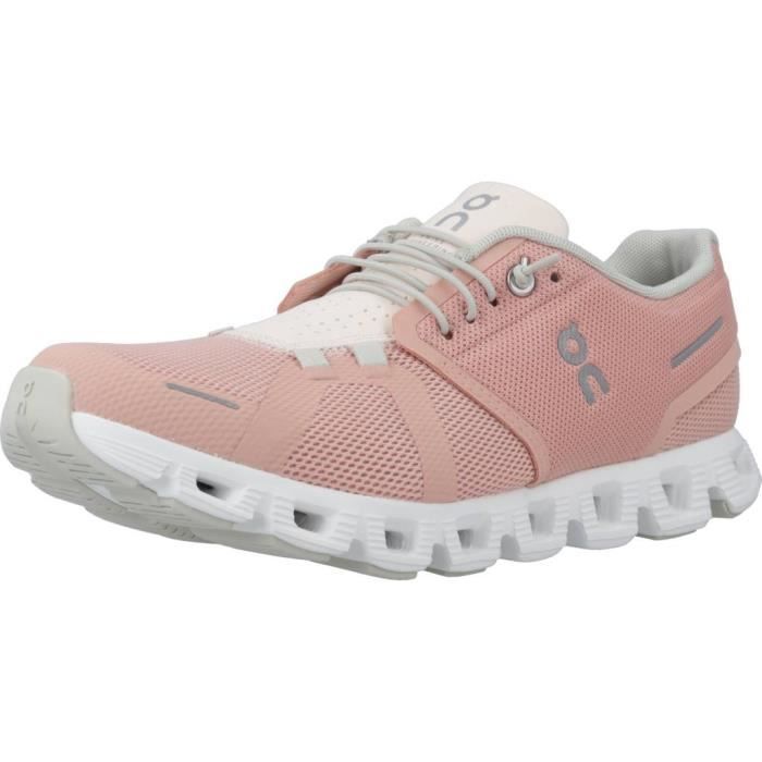 Basket ON RUNNING - 136286 - Rose - Femme - Running Rose - Cdiscount ...