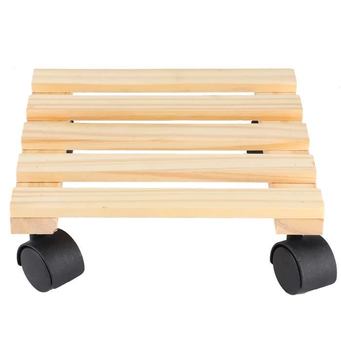 Mxzzand Support de plante avec roues Support étagères de plateau mobile ...