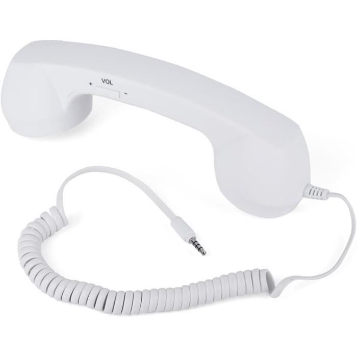 Combiné Téléphonique Rétro, Combiné Telephone Portable, Téléphone ...