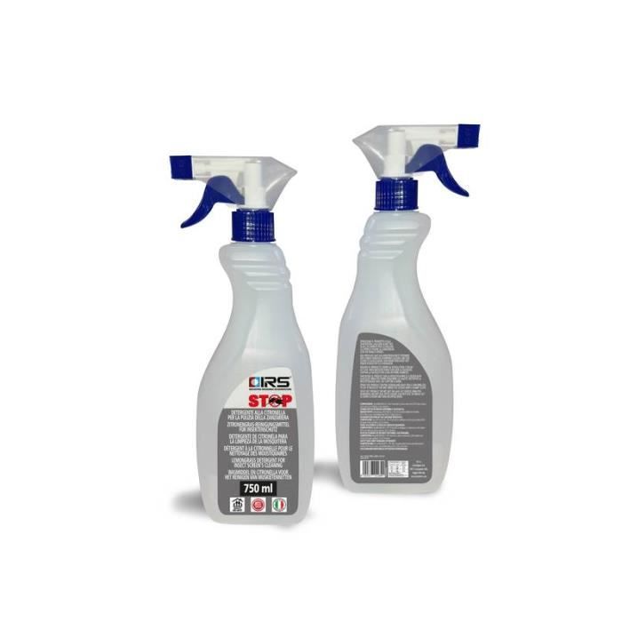 Spray détergent citronnelle 0,75 litre - ALVARO SPRAY 750 - BLANC ...