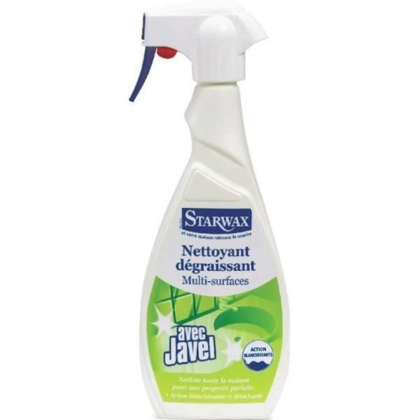 Nettoyant dégraissant avec javel STARWAX. 500ml. - Cdiscount Au quotidien