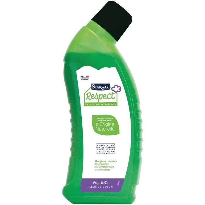 STARWAX RESPECT - Nettoyant gel WC 750ml - Cdiscount Au quotidien