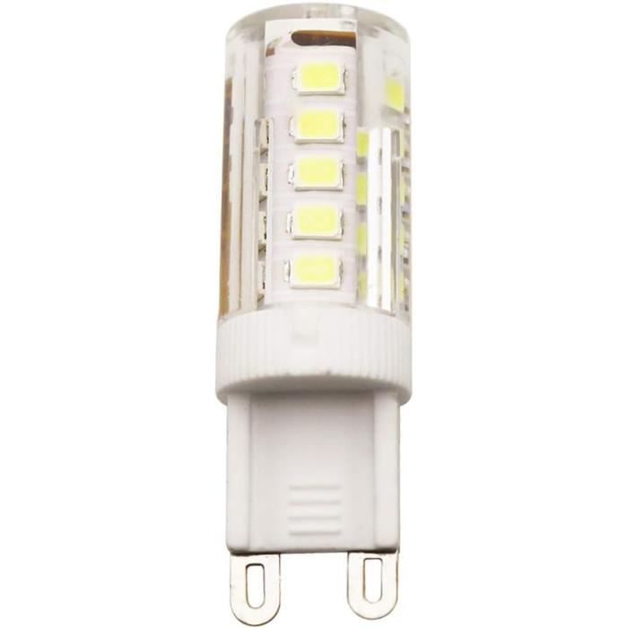 Ampoule LED G9, 3W, blanc froid 6000K, ampoule LED, 220-240V AC, 250Lm ...