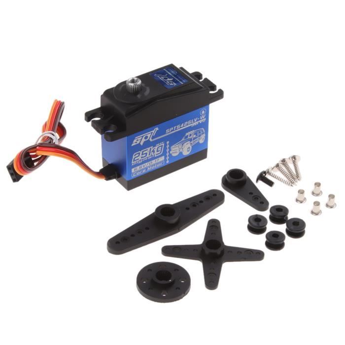 Couple de Servomoteur Numérique 25kg Pour Boîtier de Direction En Métal ...