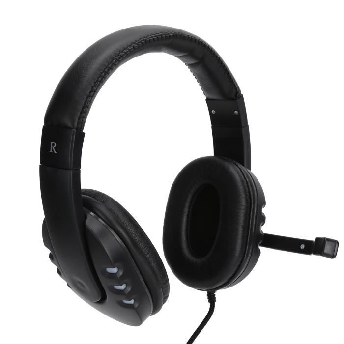 YOSOO Écouteur lumineux Casque de jeu LED Lumière de respiration ...
