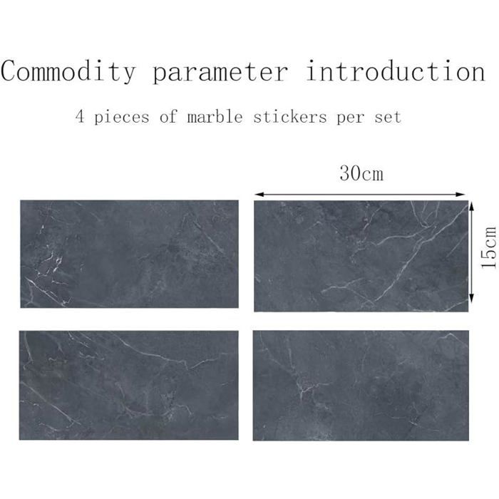 Rectangle Decorative Tile Adhesive for Bathroom and Kitchen Tile ...