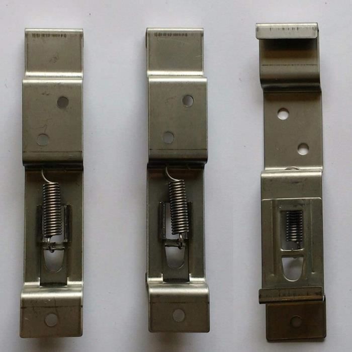 Support Plaque Immatriculation Auto - D Immatriculation Remorque Clips ...