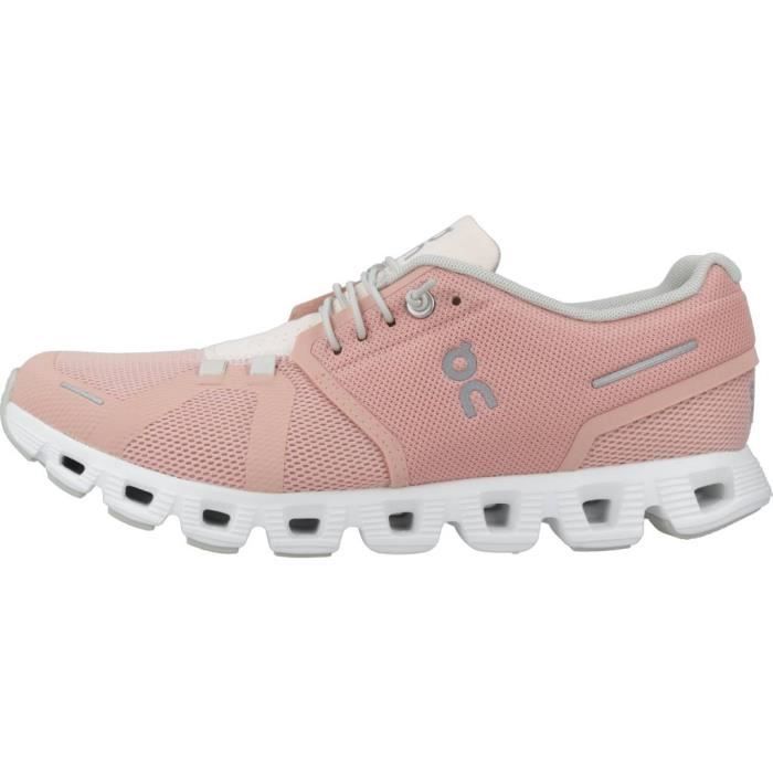 Basket ON RUNNING - 136286 - Rose - Femme - Running Rose - Cdiscount ...