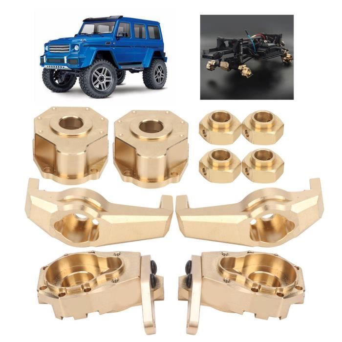 Dilwe Boîtier d'entraînement de portail avant RC Ensemble de montage d'essieu d'entraînement de ...