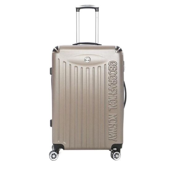 Valise Marron Geographical Norway Softless 24 pouces