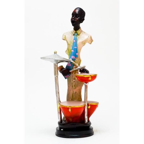 DECO GEMME Jazz Musique Sculpture,Figurine Jazzman Joueur, Statuette ...