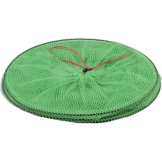 Pêche en plein air pliable crabes mayshy filet filet crevette cage de ...