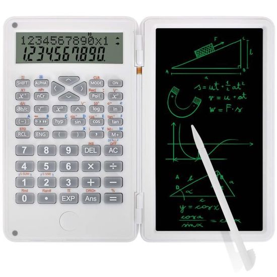 Calculatrice Scientifique, 10 Chiffres Calcula Portable Pliable ...