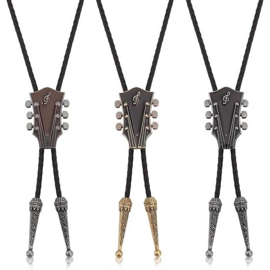 Bolo Tie Cowboy Cravate Western Cuir Cravate De Mariage Turquoise Bolo ...