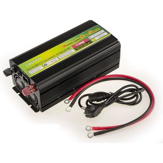Convertisseur De Tension 12V Vers 220V Avec Alimentation Continue Ups ...