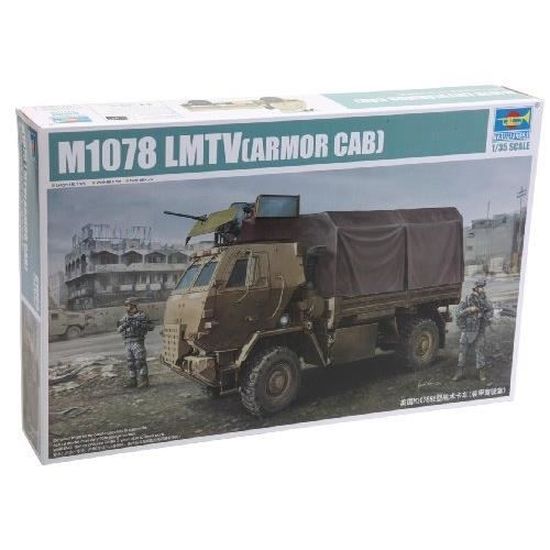 Maquette de camion AMERICAN ARMY M1078 LMTV TRUK [ARMOR CABIN ...