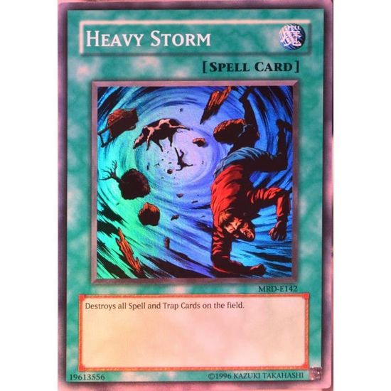 Carte YU-GI-OH MRD-E142 Heavy Storm NEUF FR - Cdiscount Jeux - Jouets
