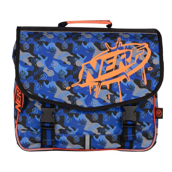 Cartable NERF Playground 38 cm 2 compartiments - Cdiscount Bagagerie ...