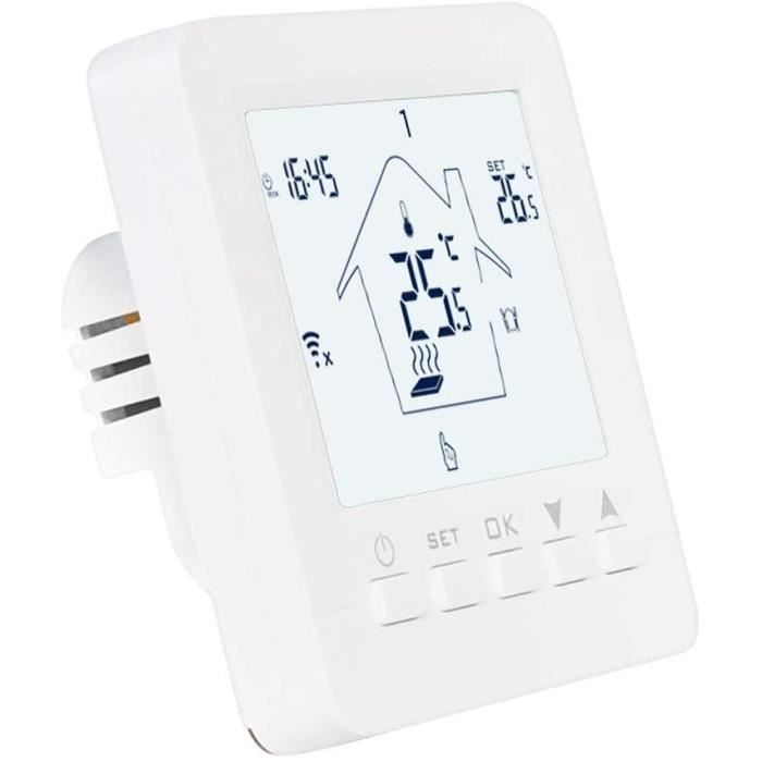 Thermostat Wi-FI Contrôleur de température Intelligent Chaudière au gaz à Eau électrique ...