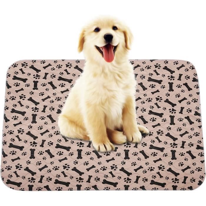 Lot de 2 Tapis propreté lavables pour Chien et Chiot, Réutilisables ...