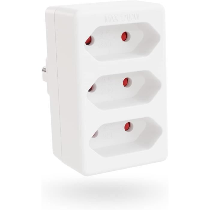 Triplite avec Max 1700W multiprise Electrique 3 triplette Electrique ...