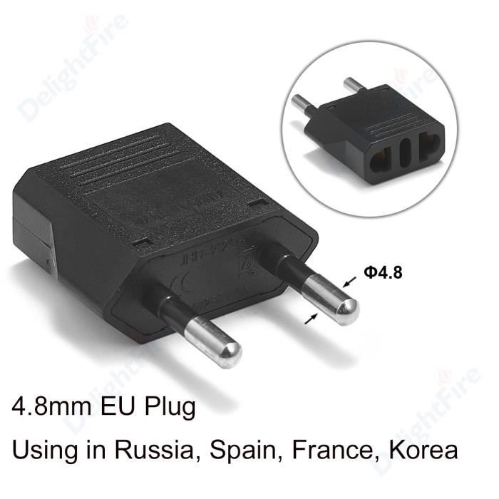 Multiprise,Adaptateur de prise électrique de voyage, prise de courant ...