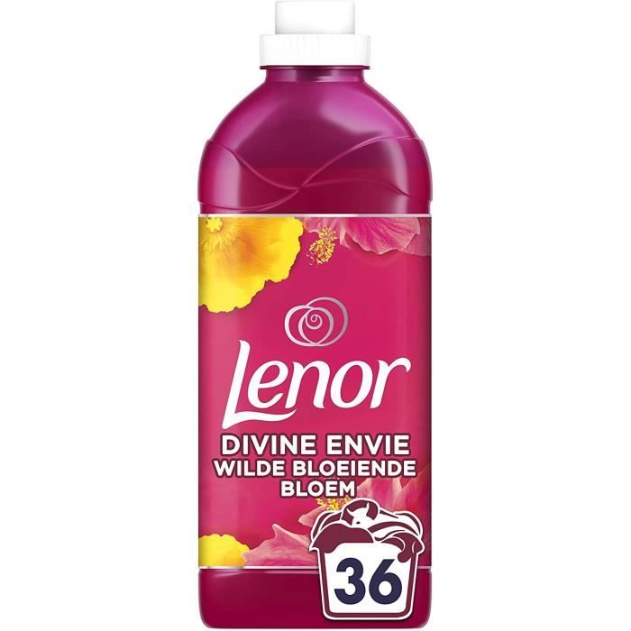 Lenor Liquide Adoucissant, Collection Divine Envie avec une Fraîcheur ...