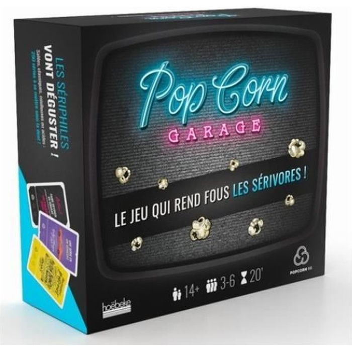 Jeu de culture générale sur les séries TV - PopCorn Garage - Cdiscount ...